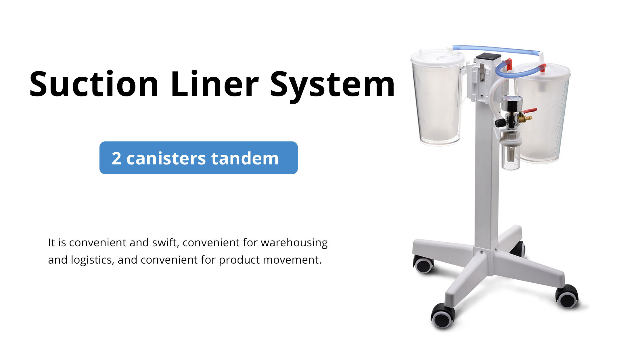 Suction liner system, 2 canisters tandem | Medmay – Digital Platform ...