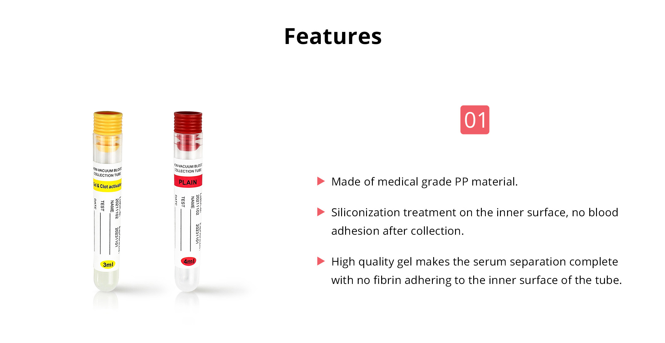 Non-vacuum blood collection tube | Medmay – Digital Platform for Medical Cross-border Sourcing