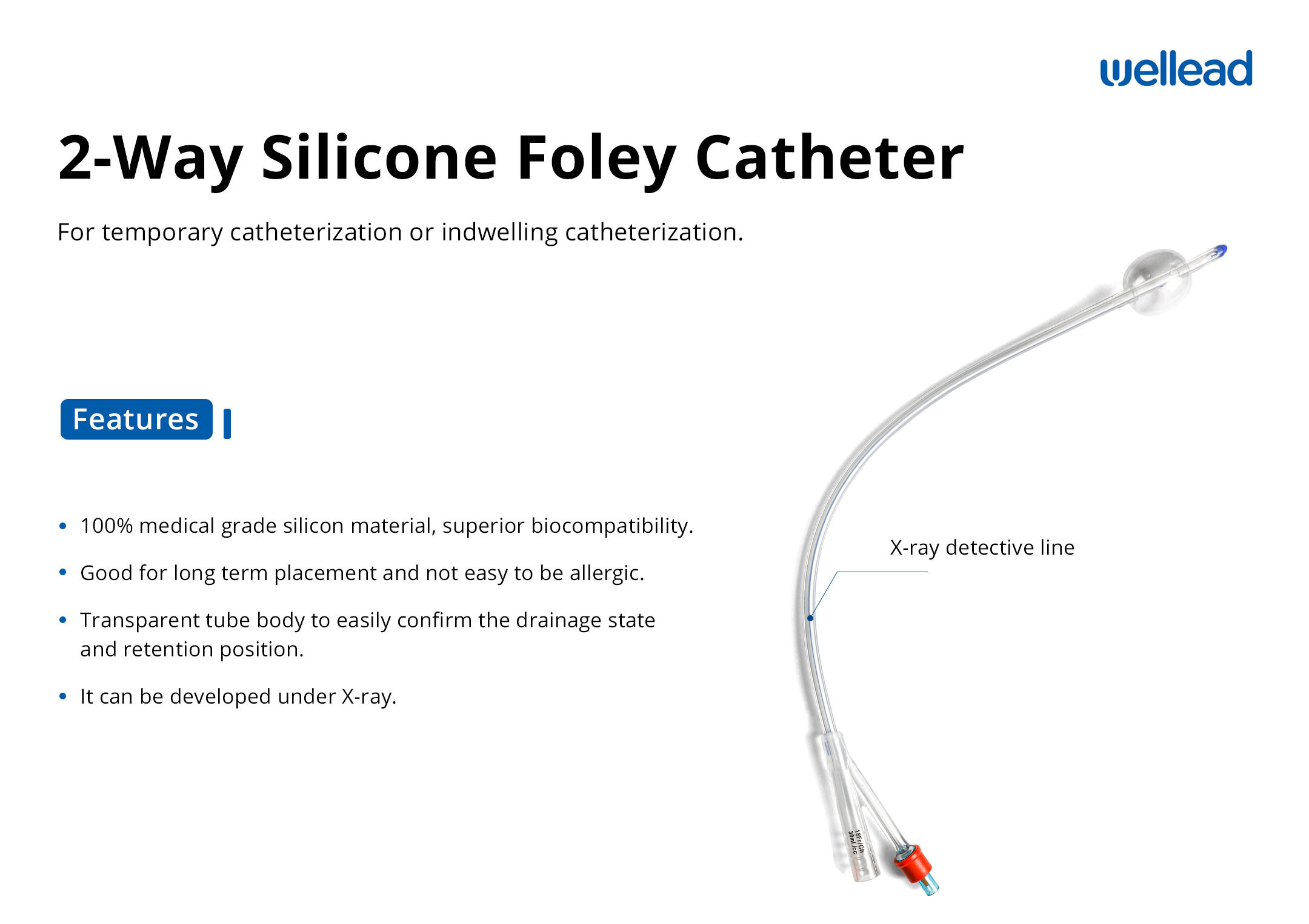 2-way silicone foley catheter | Medmay – Digital Platform for Medical ...