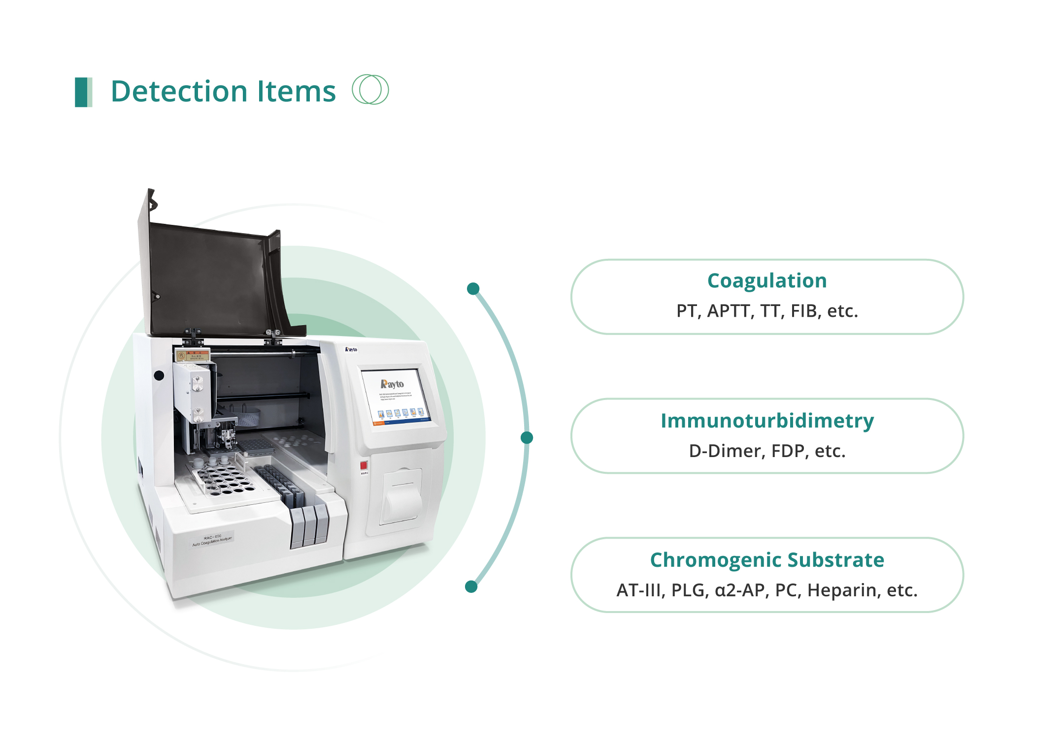 Automatic coagulation analyzer RAC-050 | Medmay – Digital Platform for ...