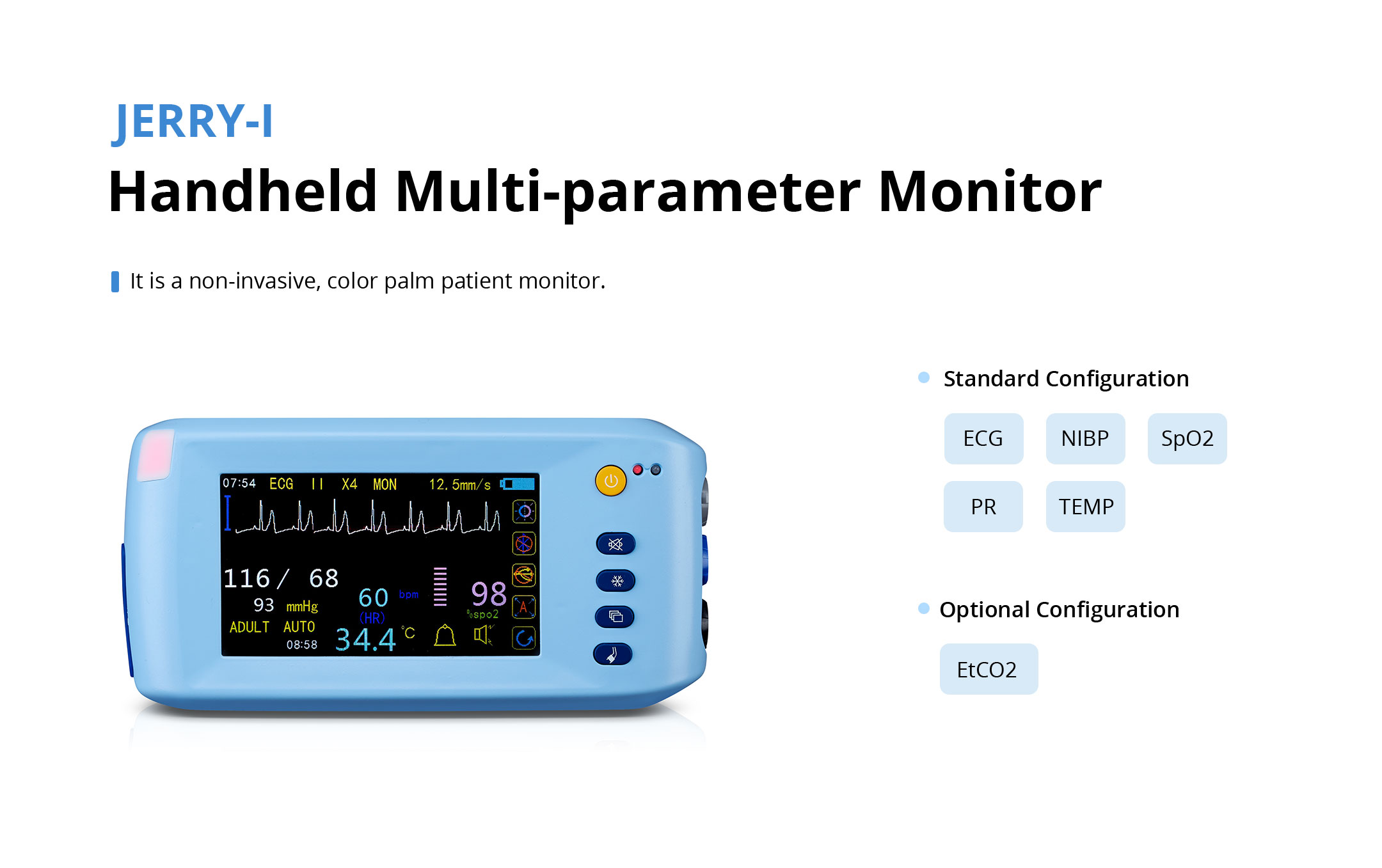 Handheld multi-parameter monitor JERRY-I | Medmay – Digital Platform ...